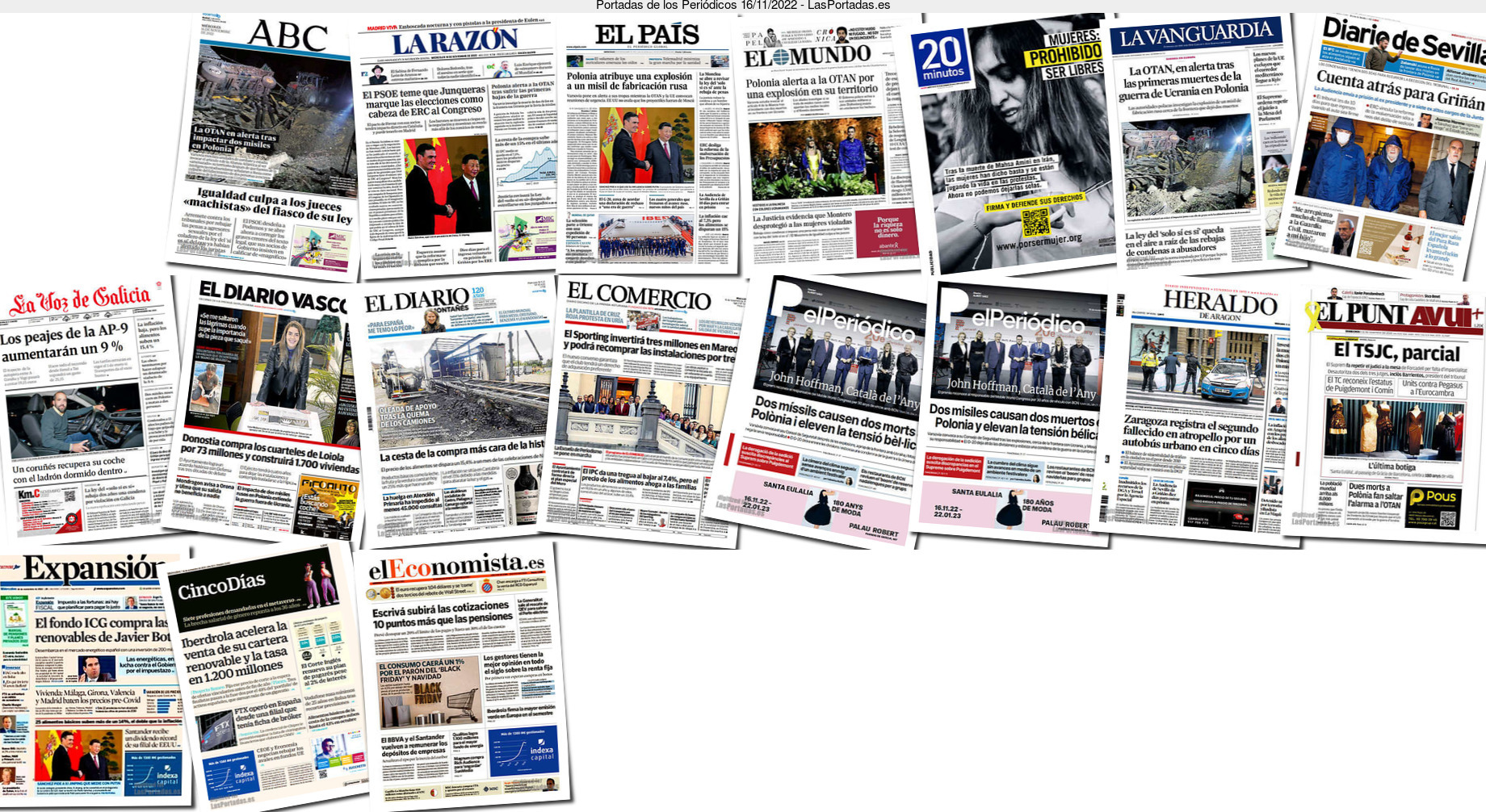 Portadas De Los Peri Dicos Peri Dicos De Espa A - Design Talk